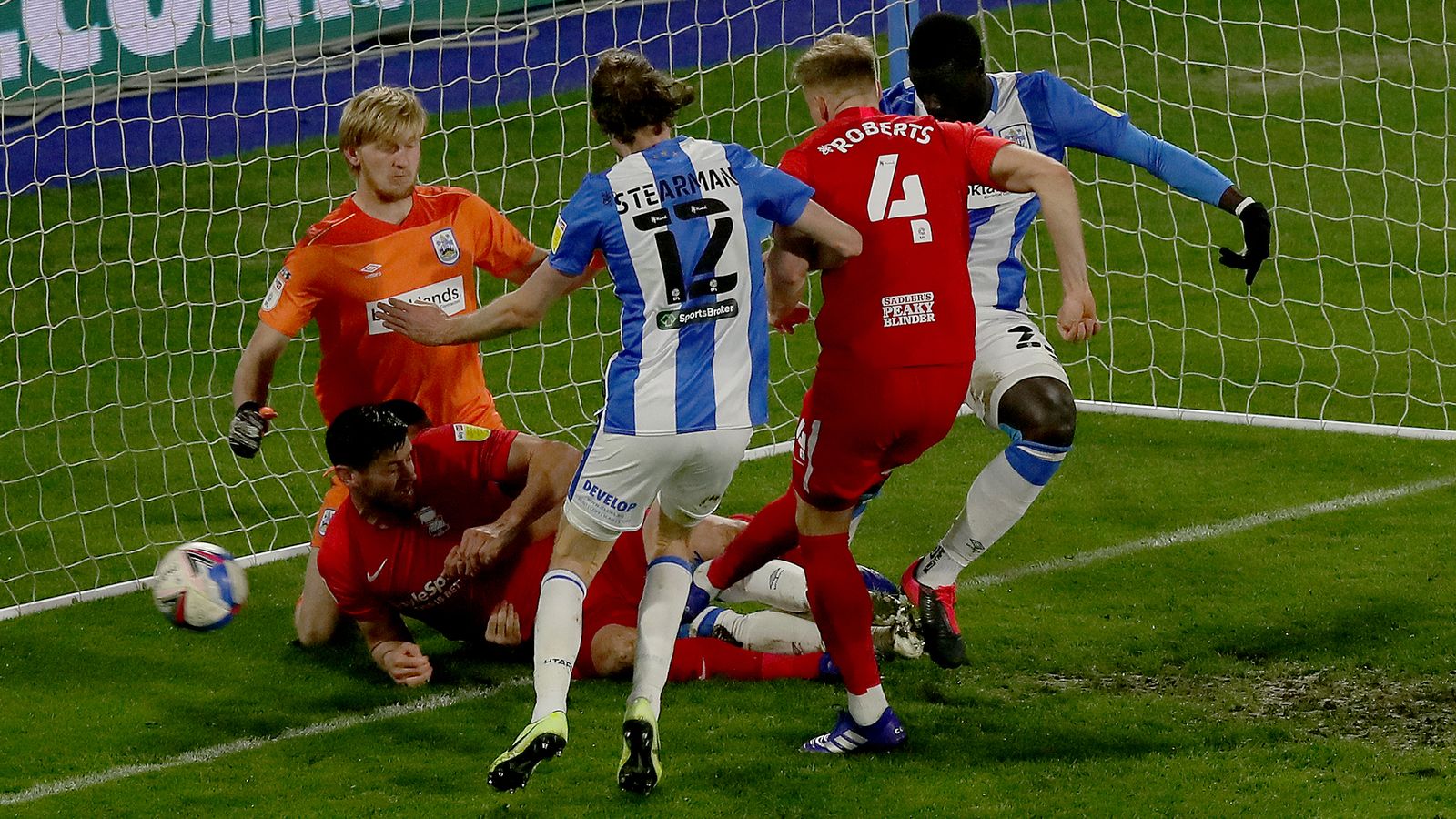 Huddersfield 1-1 Birmingham: Marc Roberts earns point for battling ...