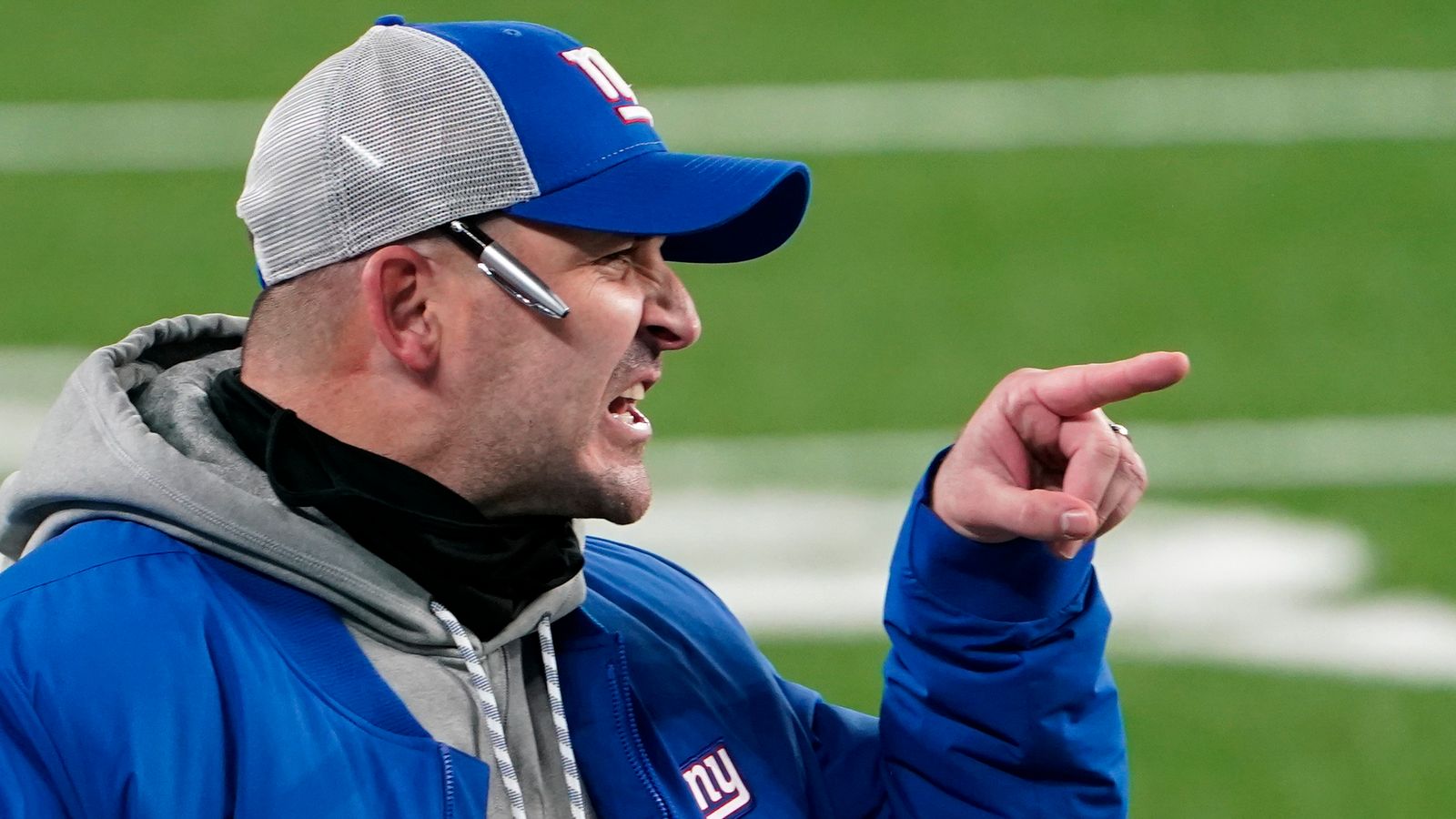 New York Giants head coach Joe Judge left furious after mass brawl at ...
