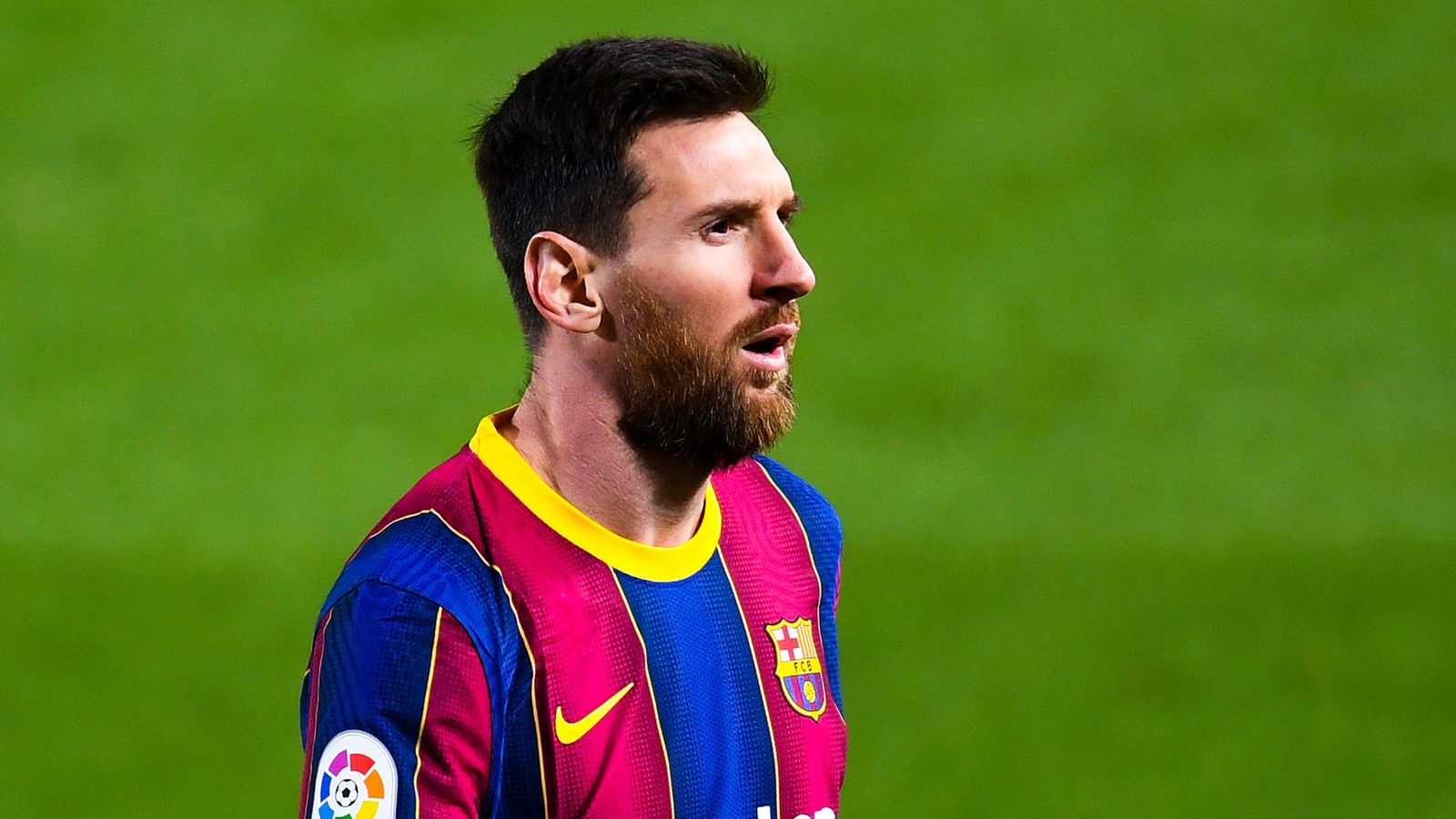 Barcelona 4-1 Huesca: Lionel Messi scores double on record-equalling ...