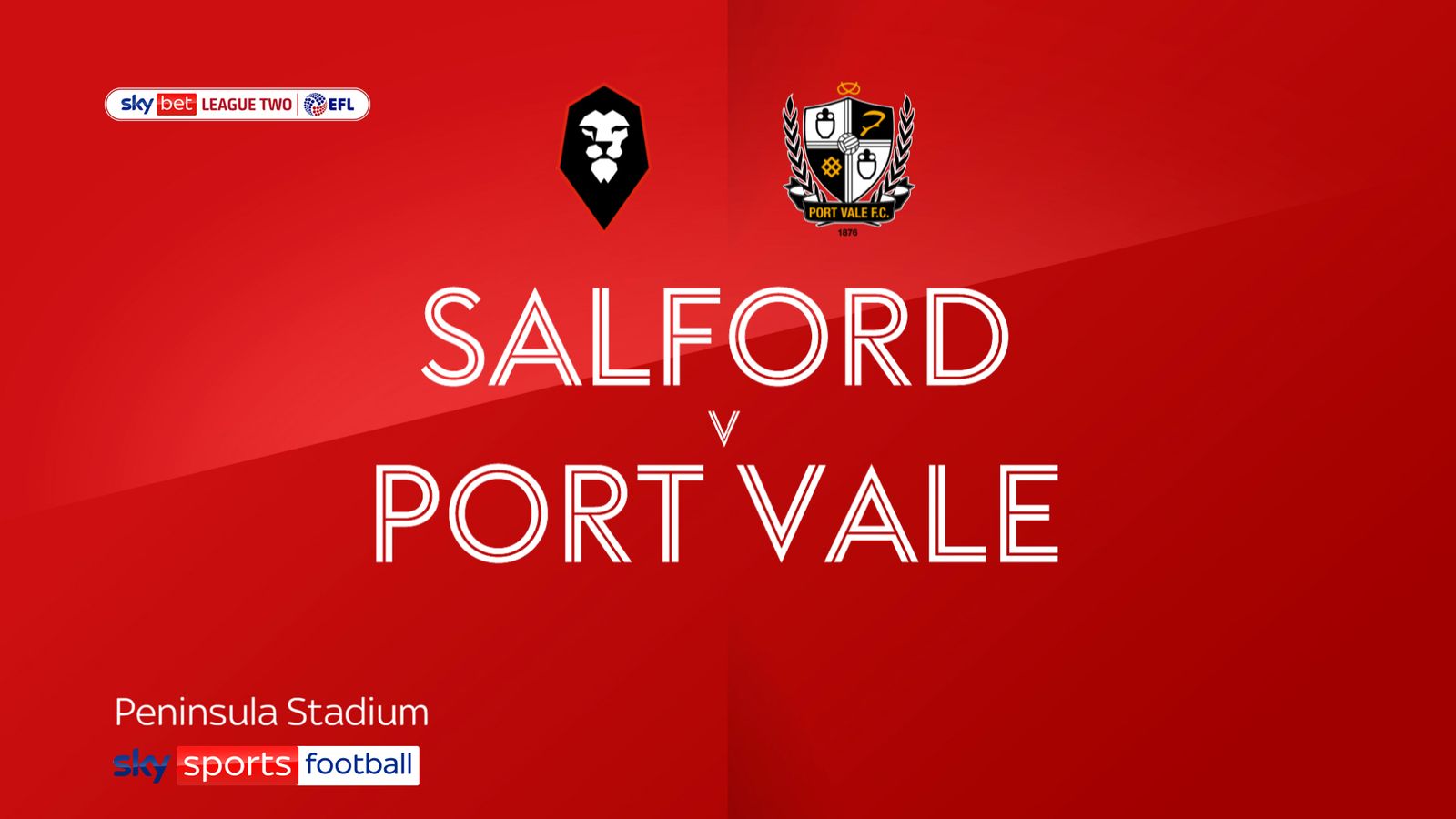 Salford 0-1 Port Vale: Harry Charsley nets winner to boost Valiants ...