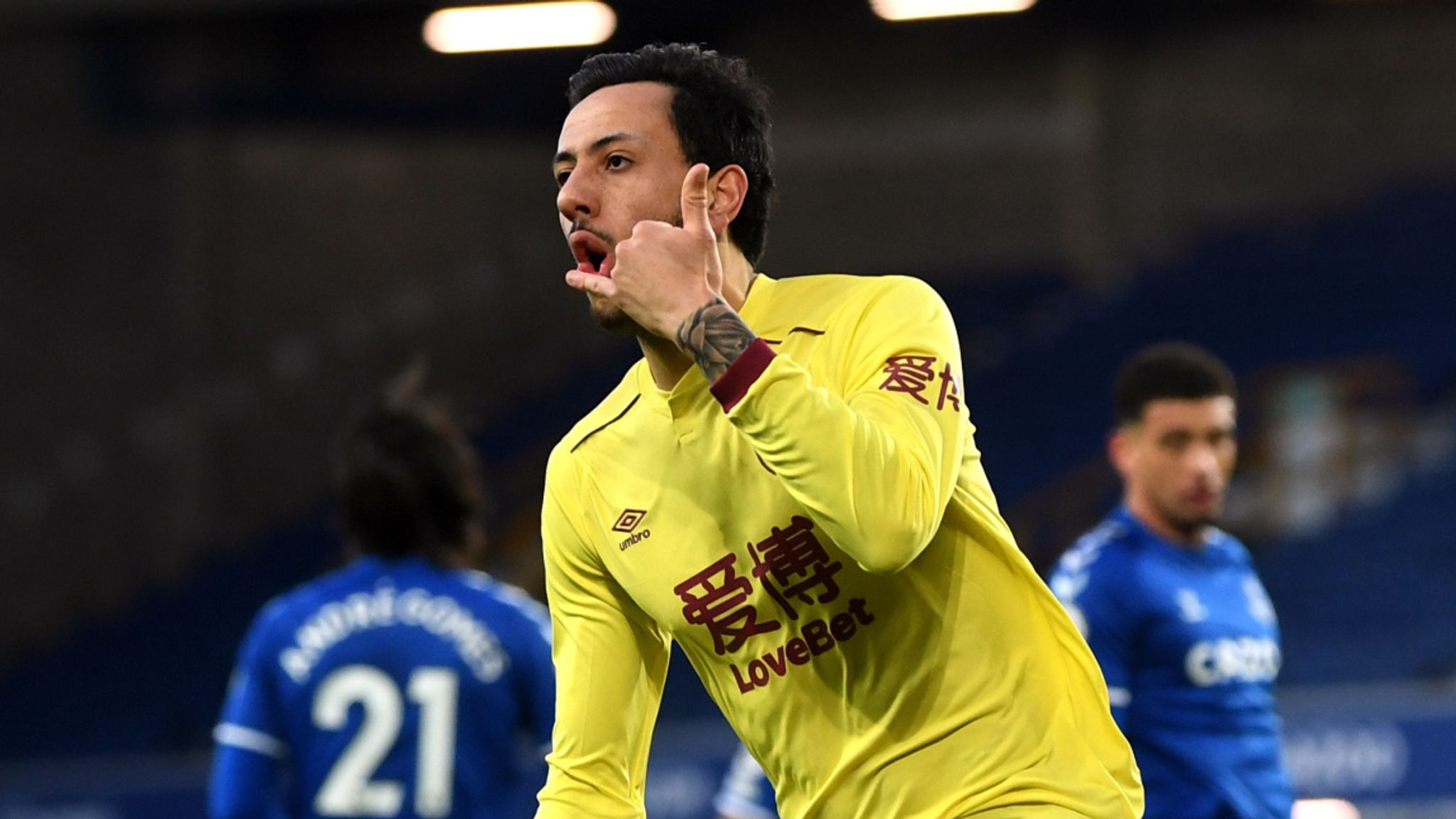 Everton 1-2 Burnley: Dwight McNeil scores screamer as Clarets move ...