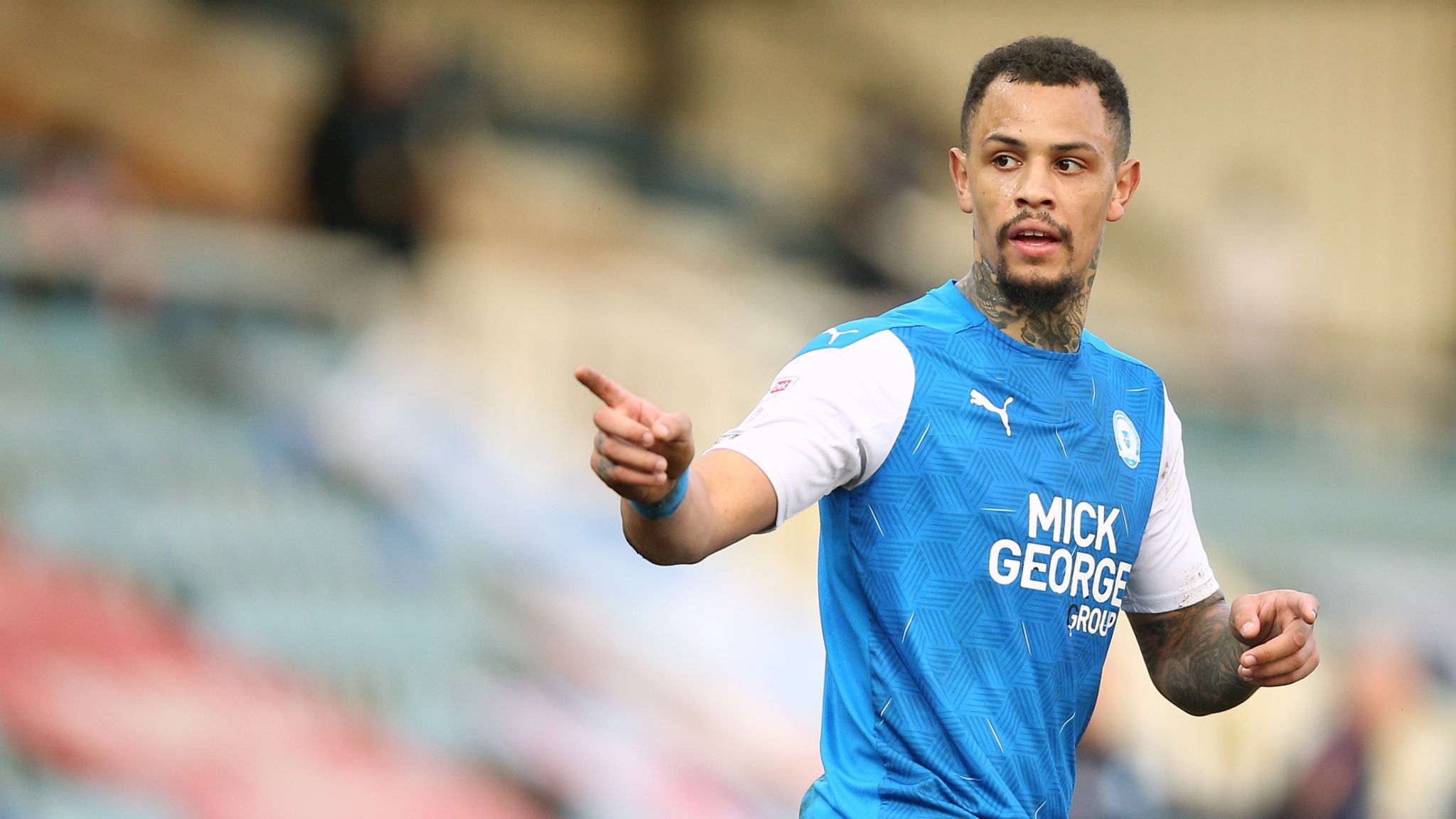 Jonson Clarke-Harris interview: Peterborough striker reaching new ...