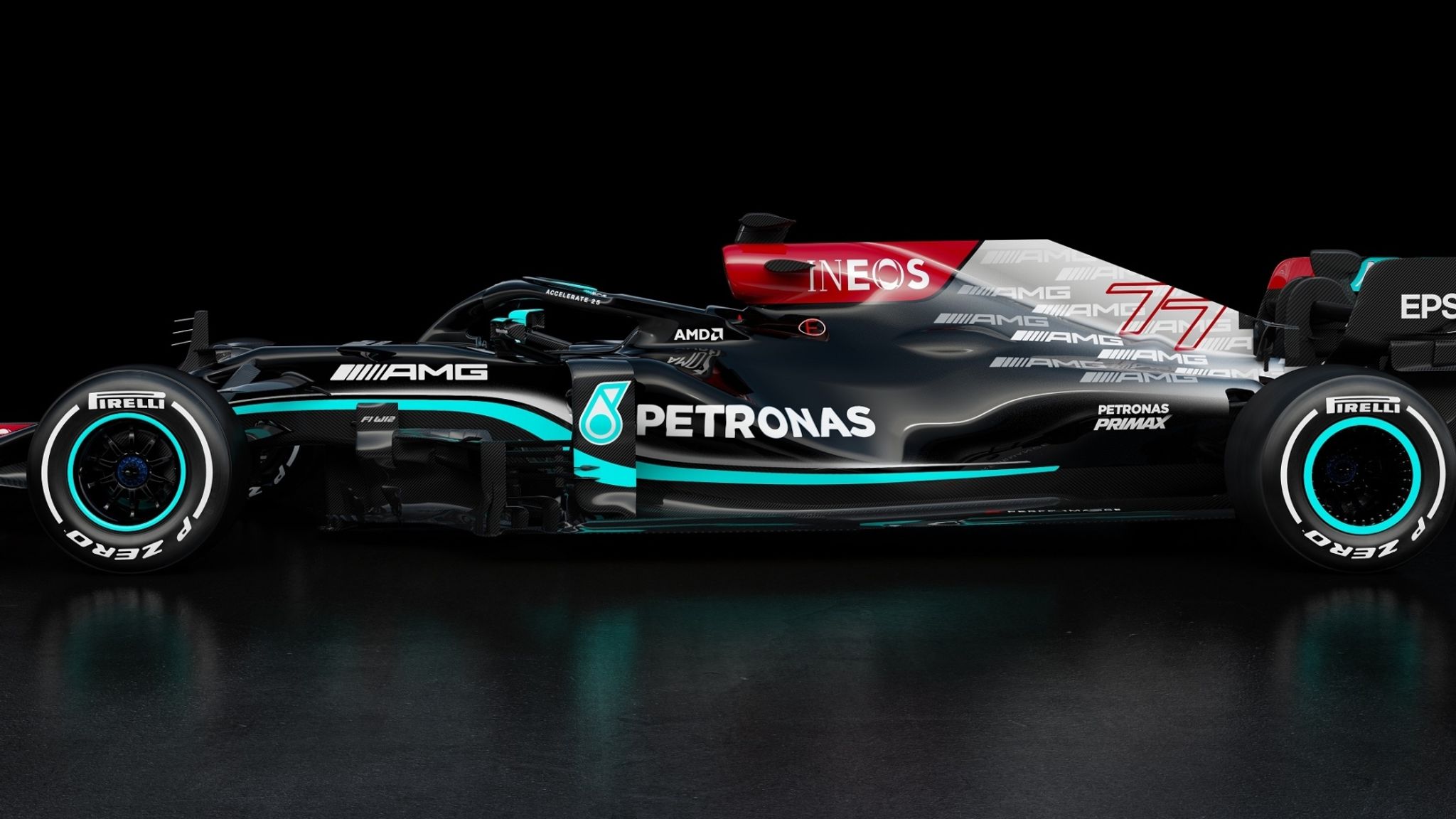 Mercedes launch W12 car for 2021 F1 season which Lewis Hamilton ...