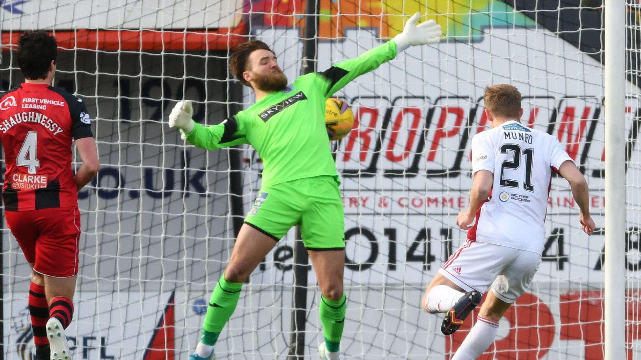 Hamilton 1-1 St Mirren: Late Kyle Munro header denies Saints place in ...