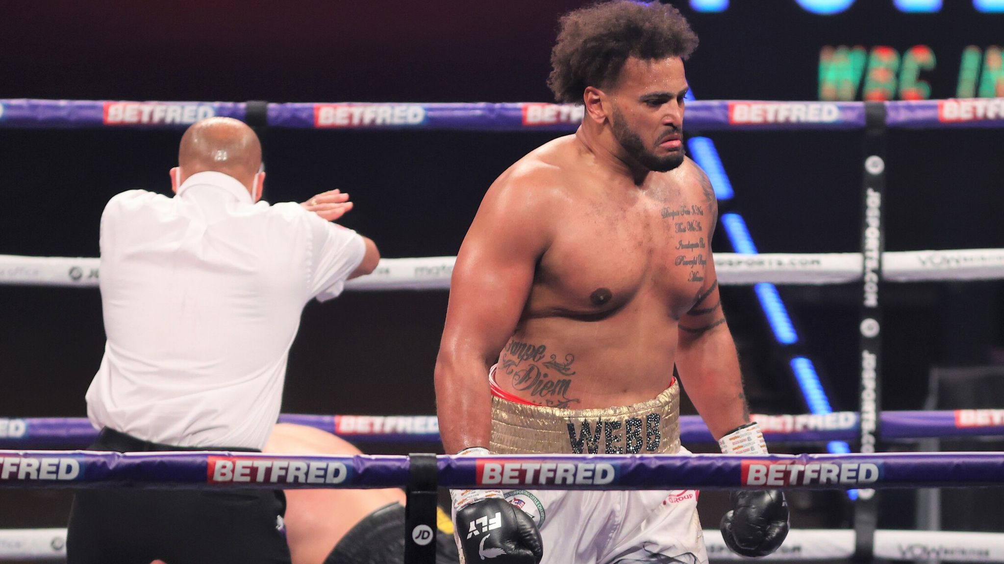 Nick Webb stops Erik Pfeifer to secure a career-best victory on the Povetkin vs Whyte 2 bill ...