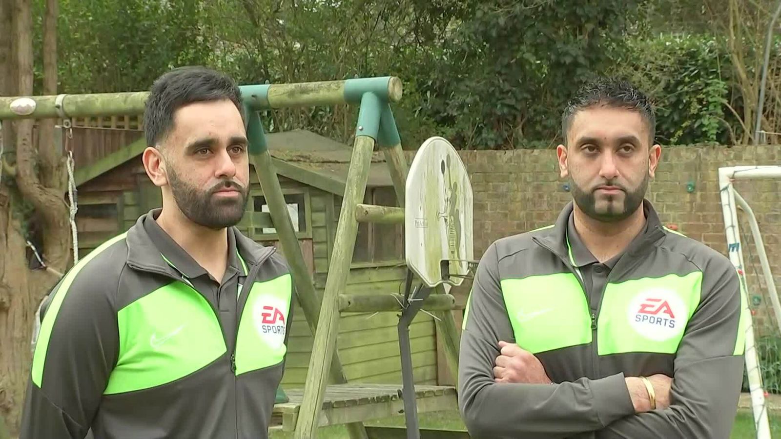 British South Asian twins Amar and Arjun Singh Purewal enter Wembley ...