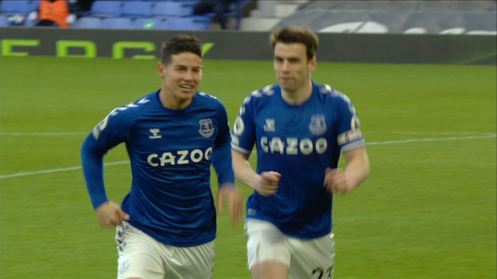 Rodriguez opens the scoring (56) | Football News | Sky Sports