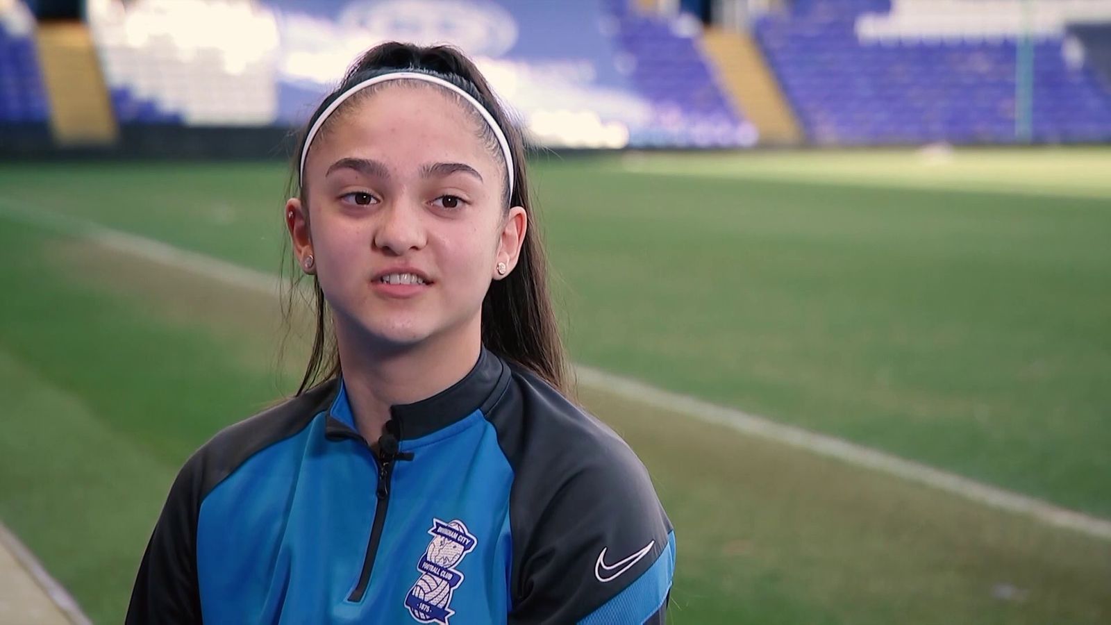Birmingham City’s Layla Banaras, 16, becomes first South Asian heritage ...