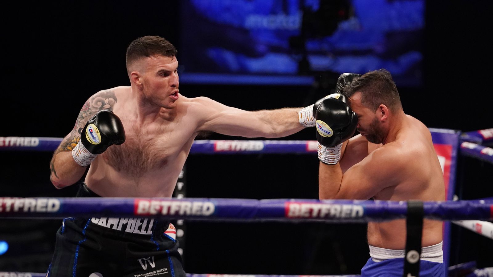 Nick Campbell swiftly stops Petr Frohlich as Scottish heavyweight makes ...