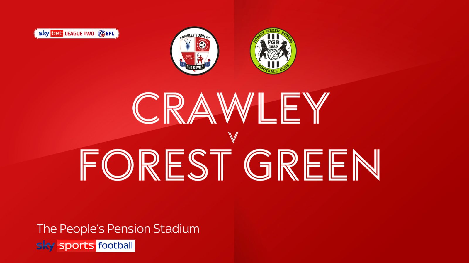 Crawley 2-1 Forest Green: Rob Edwards' League Two leaders falter again ...