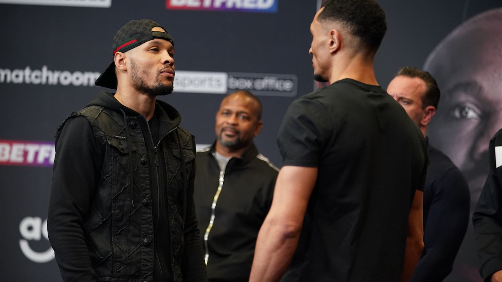 Eubank Jr stares down Morrison | Boxing News | Sky Sports