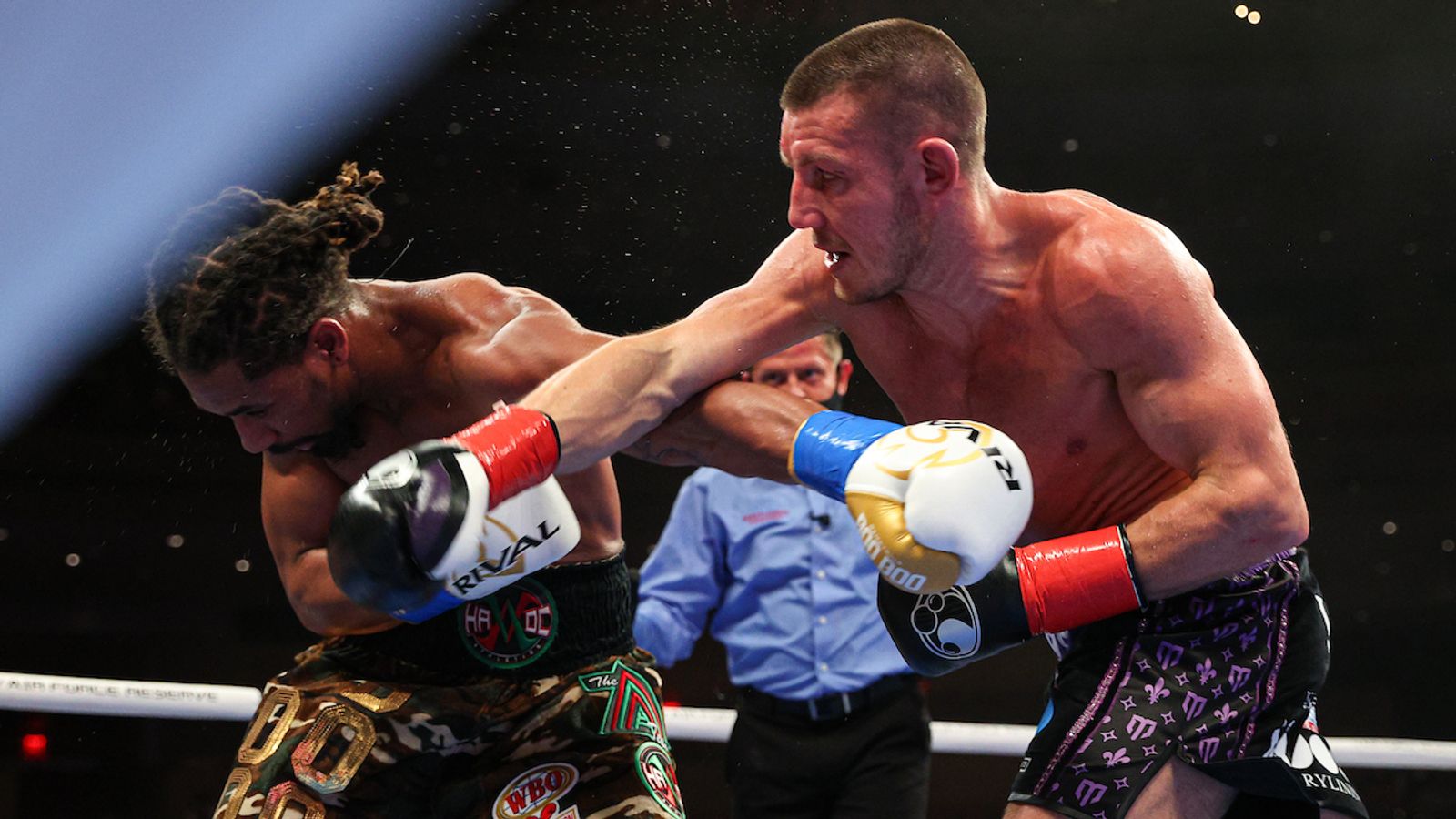 Demetrius Andrade floors and outpoints Liam Williams to defend WBO ...
