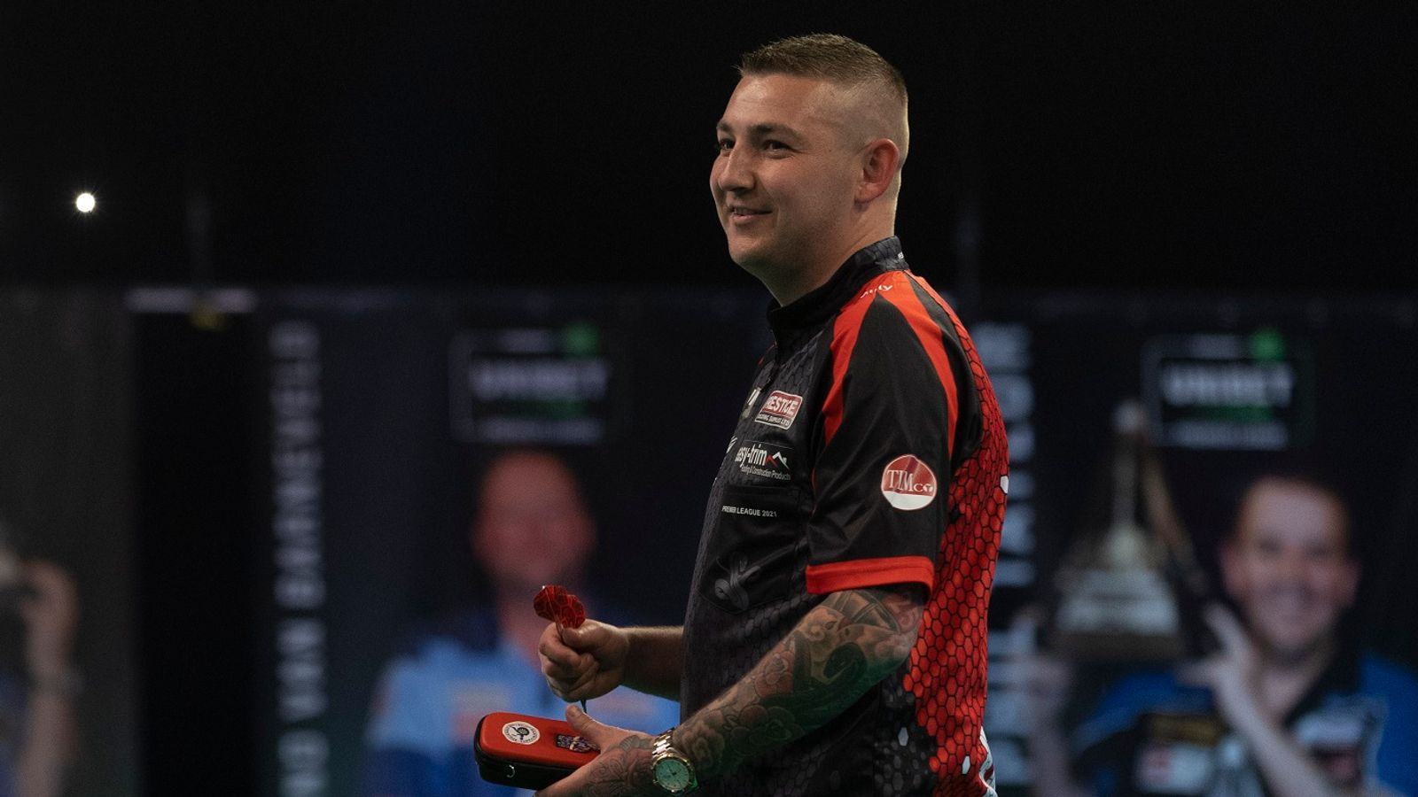 Premier League Darts 2021: Nathan Aspinall top of table after dominant ...