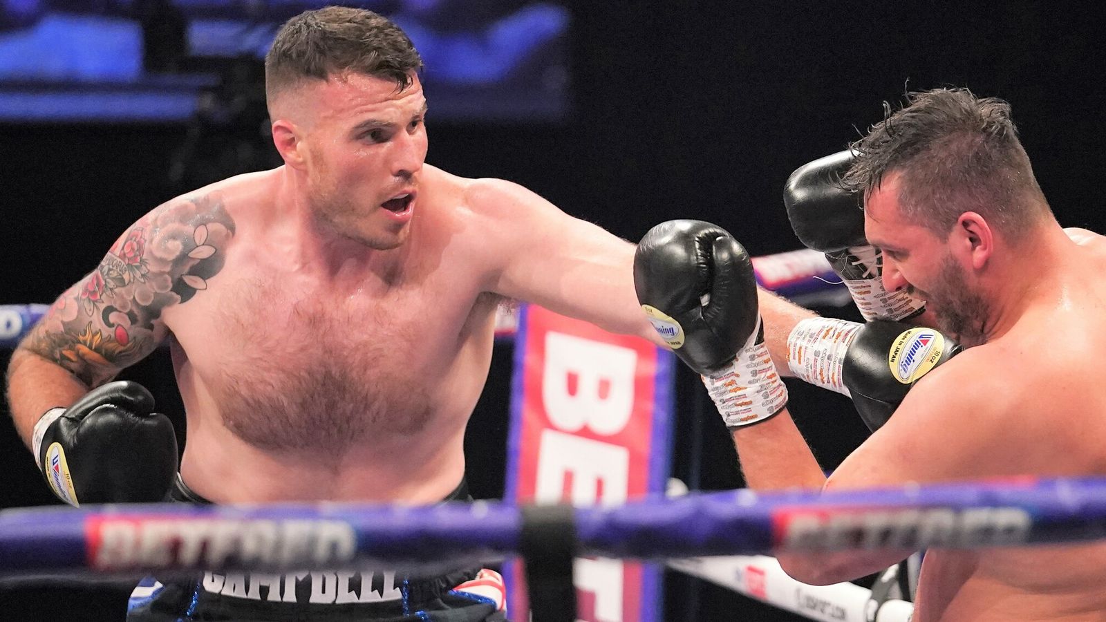 Nick Campbell swiftly stops Petr Frohlich as Scottish heavyweight makes ...