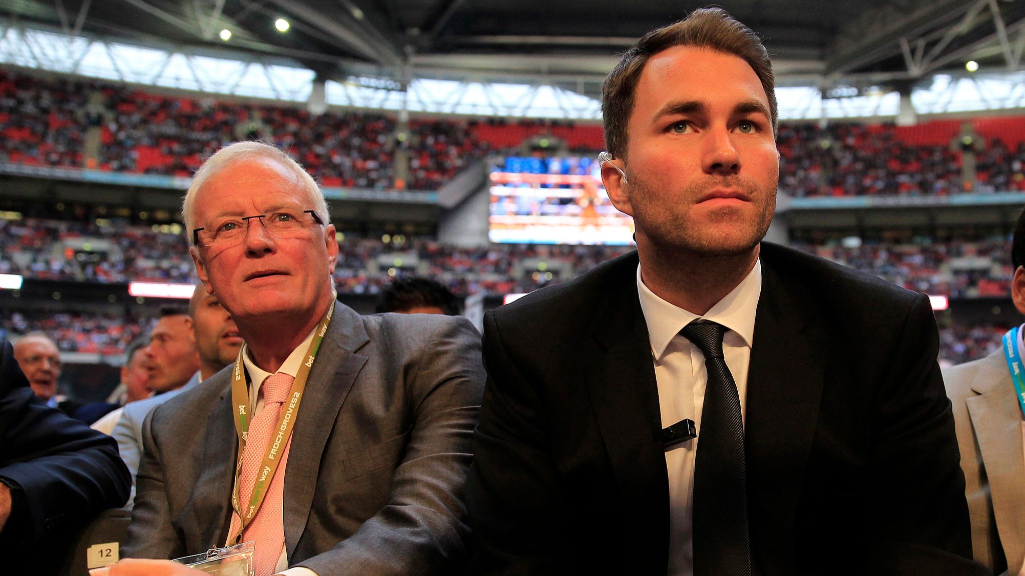 Barry Hearn steps down as Matchroom Sport chairman, with Eddie Hearn ...