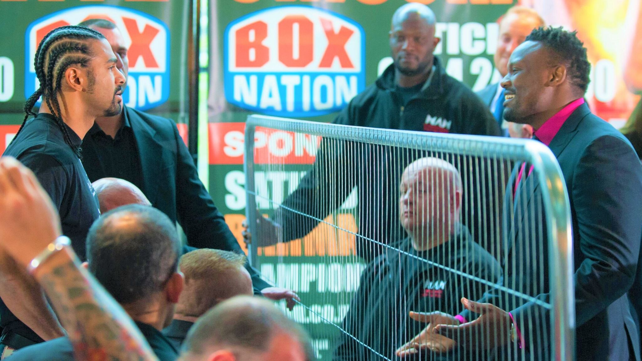 David Haye and Derek Chisora caused mayhem in Munich before a heated ...