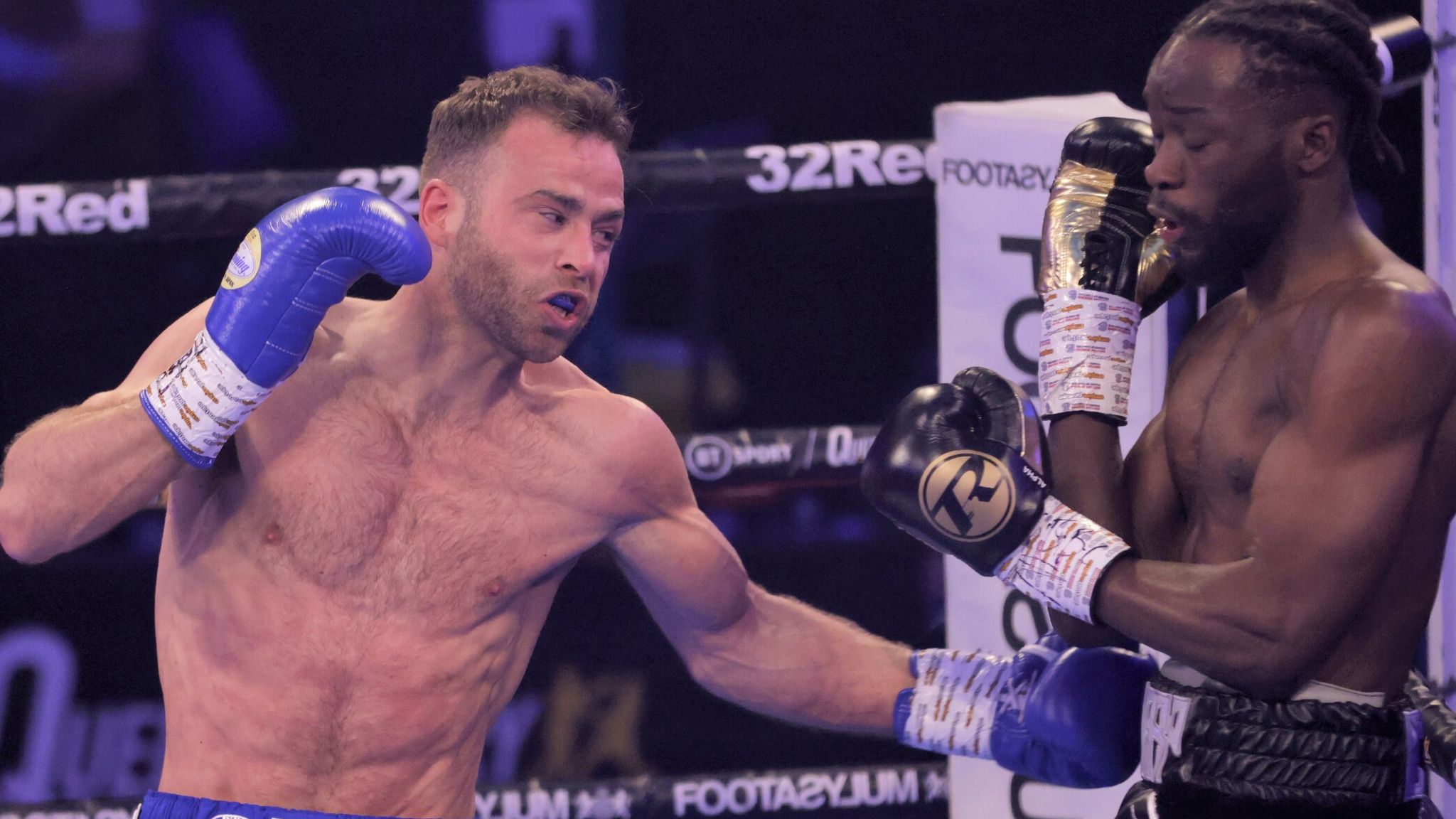 Felix Cash ruthlessly stops Denzel Bentley to claim the British ...