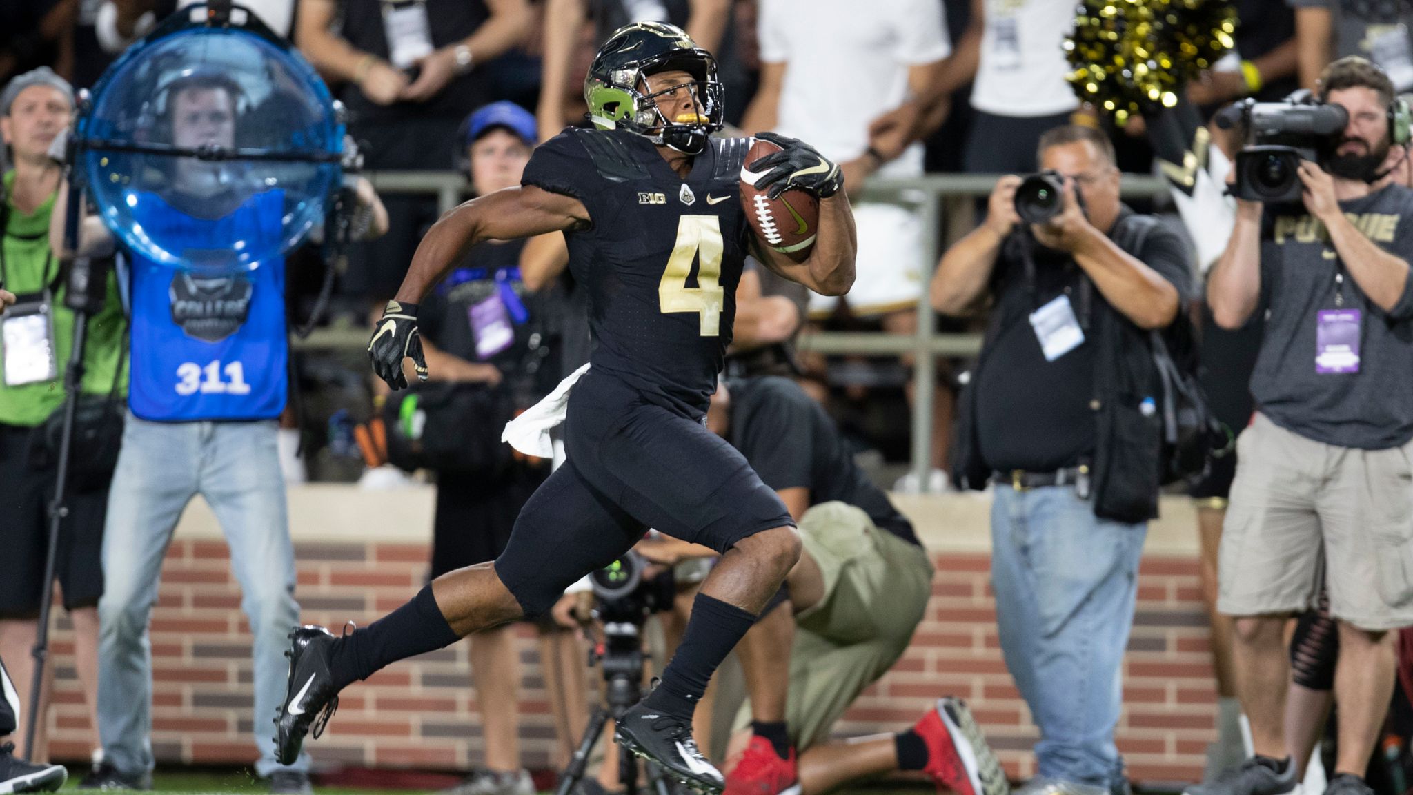 Rondale Moore exclusive: 1am quarterback calls, record-breaking debut ...