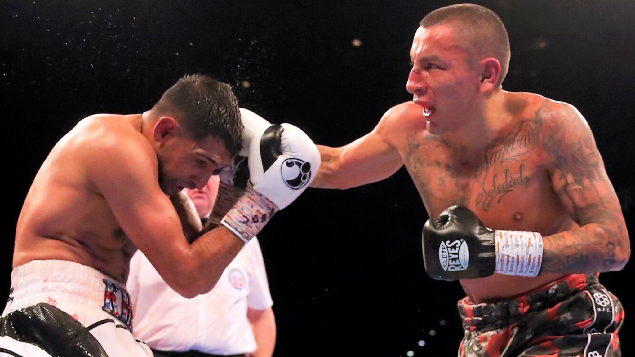 Amir Khan says Conor Benn is taking a massive step-up against Samuel ...