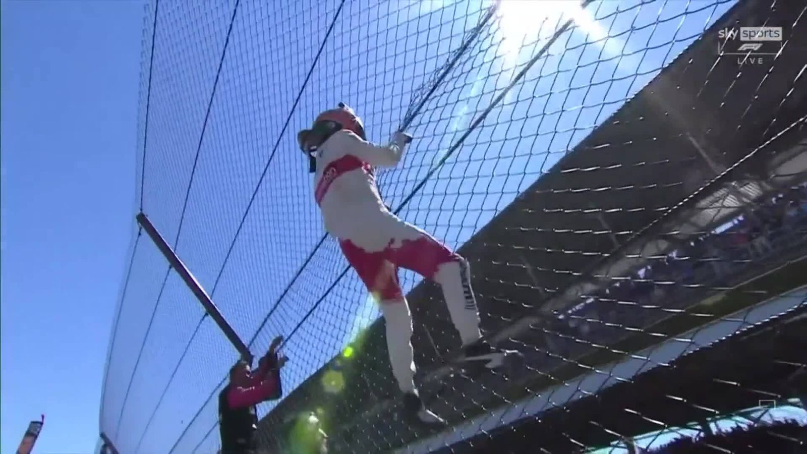 The 'Spider-Man' celebration after Indy win | F1 News | Sky Sports