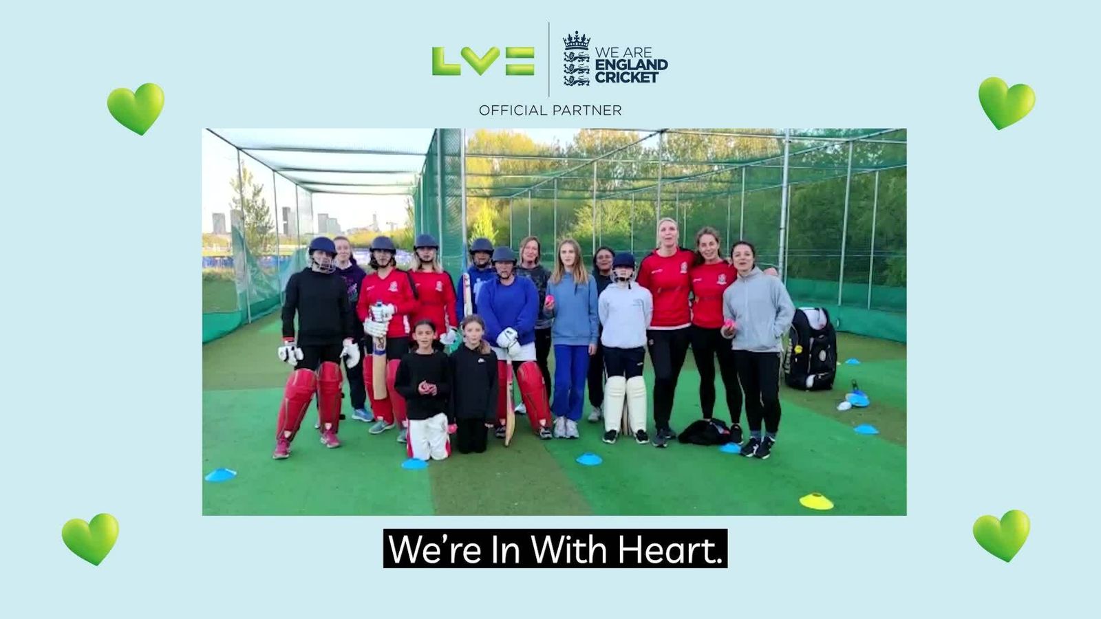 Cricket community unites for ‘In With Heart’ | Cricket News | Sky Sports