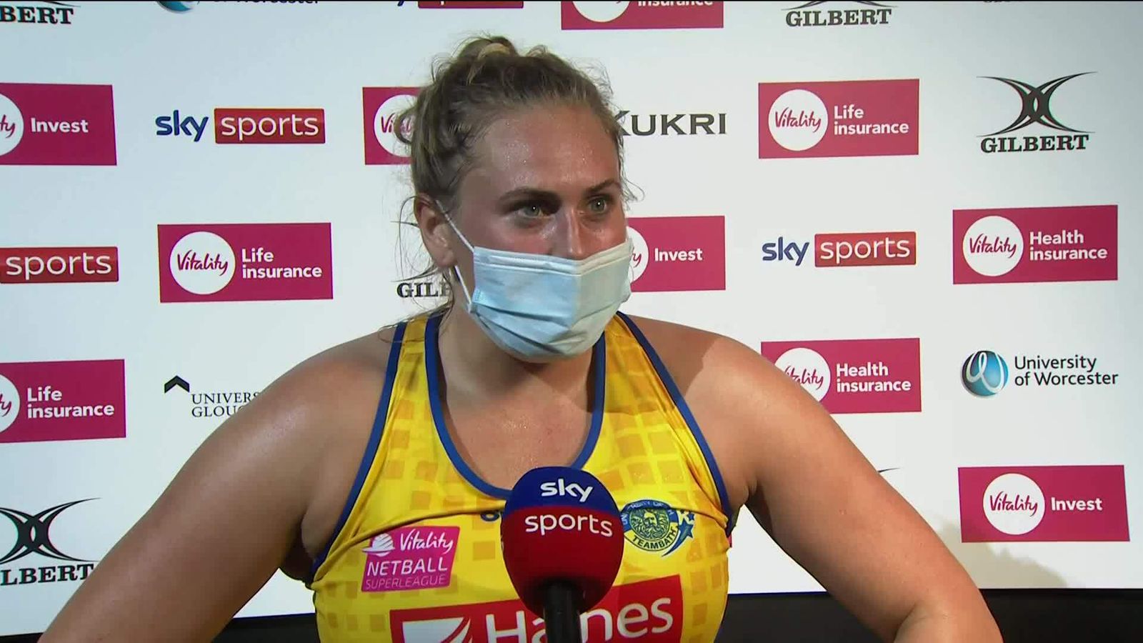 Borger: Fantastic to have crowd back | Netball News | Sky Sports
