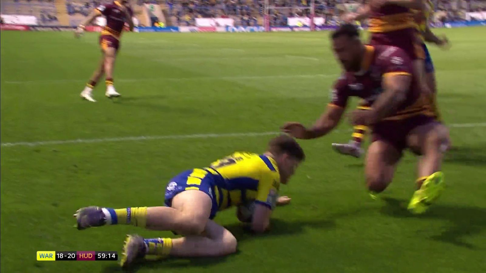 Thewlis scores in the corner | Rugby League News | Sky Sports