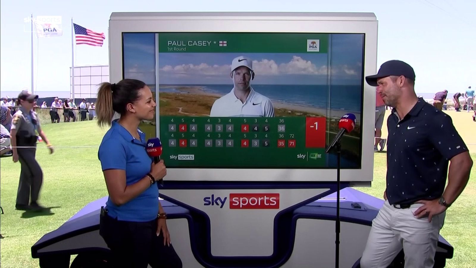 Casey happy with start at 'tough' Kiawah | Golf News | Sky Sports