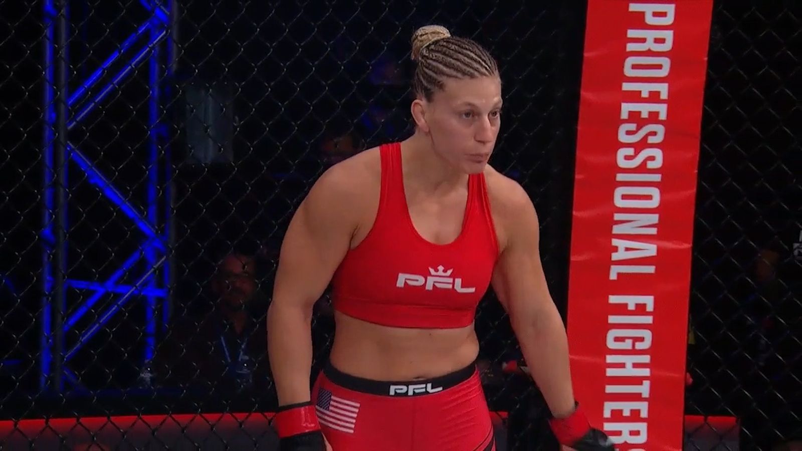 Harrison wins via TKO before mic-drop moment! | WWE News | Sky Sports