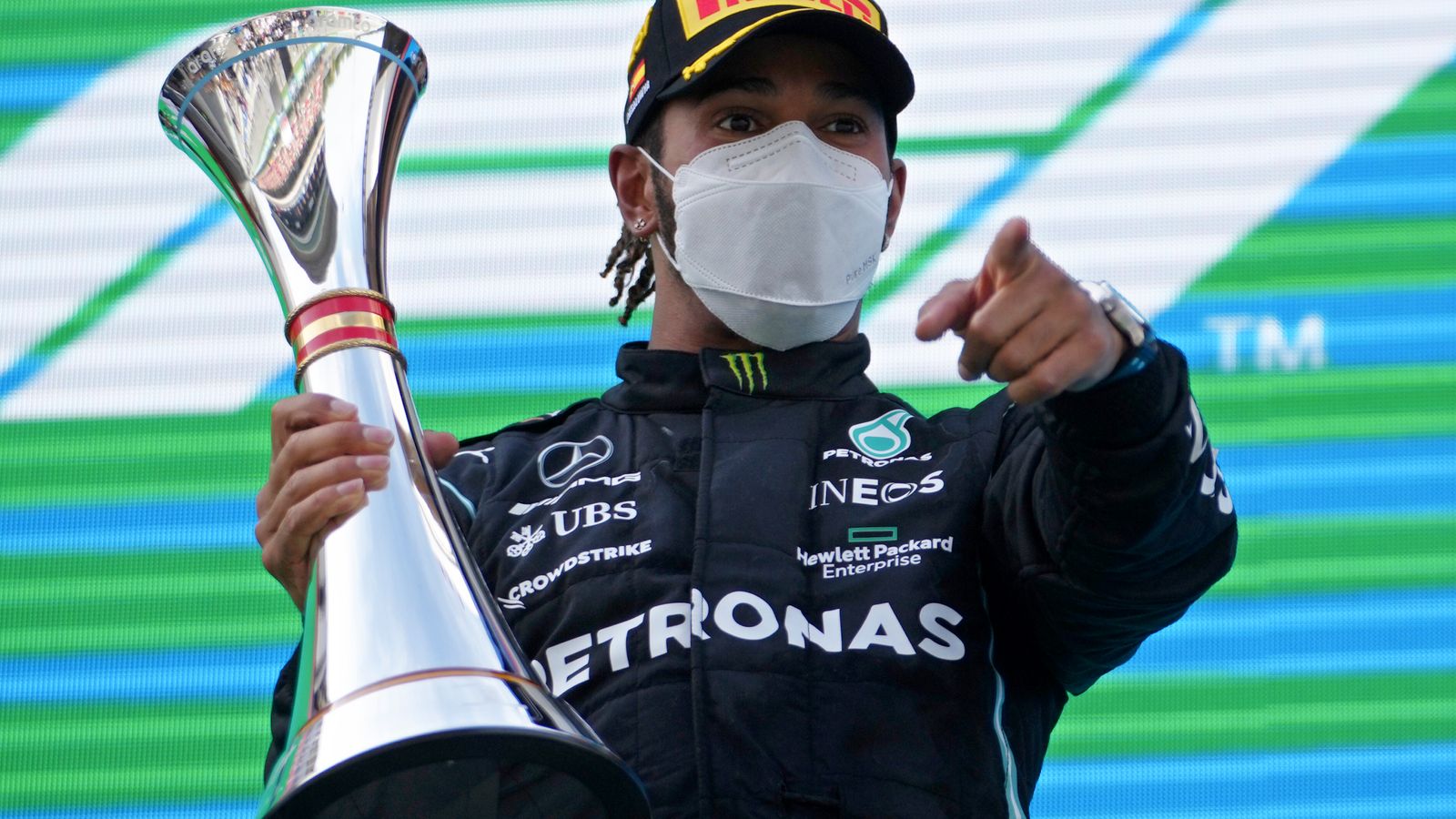 Spanish GP: Lewis Hamilton overtakes Max Verstappen for brilliant win ...