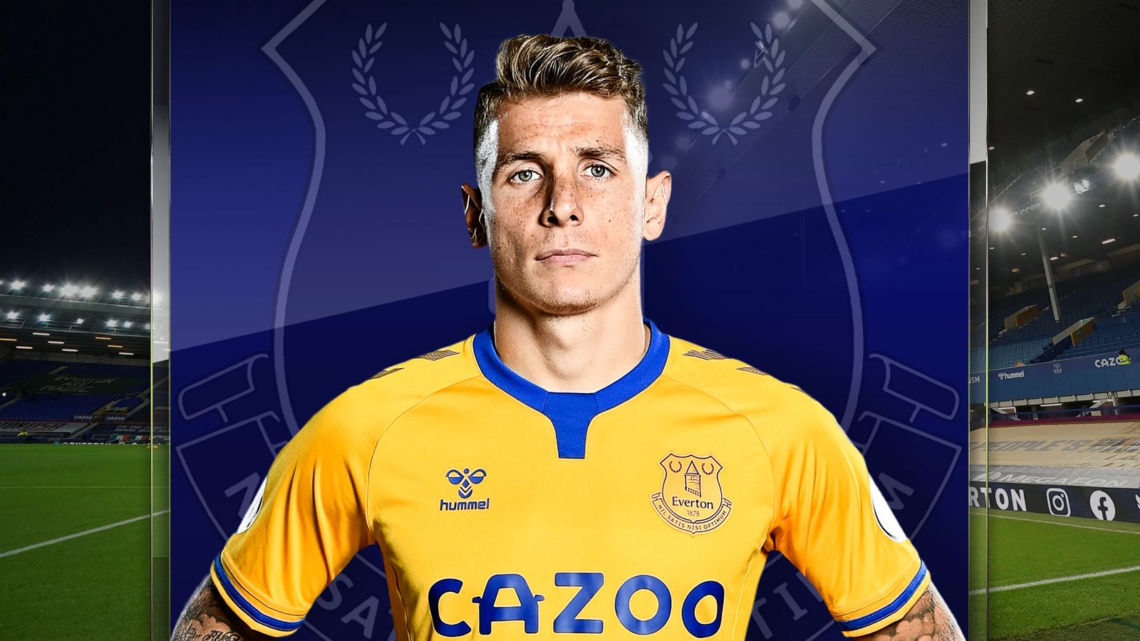 Lucas Digne interview: Everton full-back relishing the return of fans ...