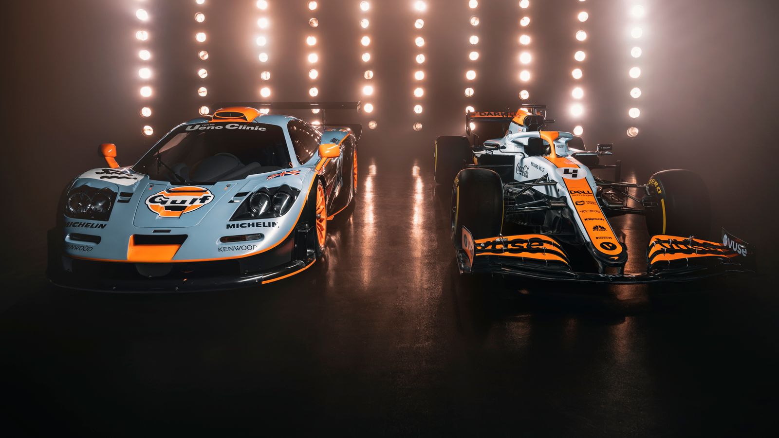 McLaren reveal retro blue and orange Gulf Oil legendary livery for F1 ...