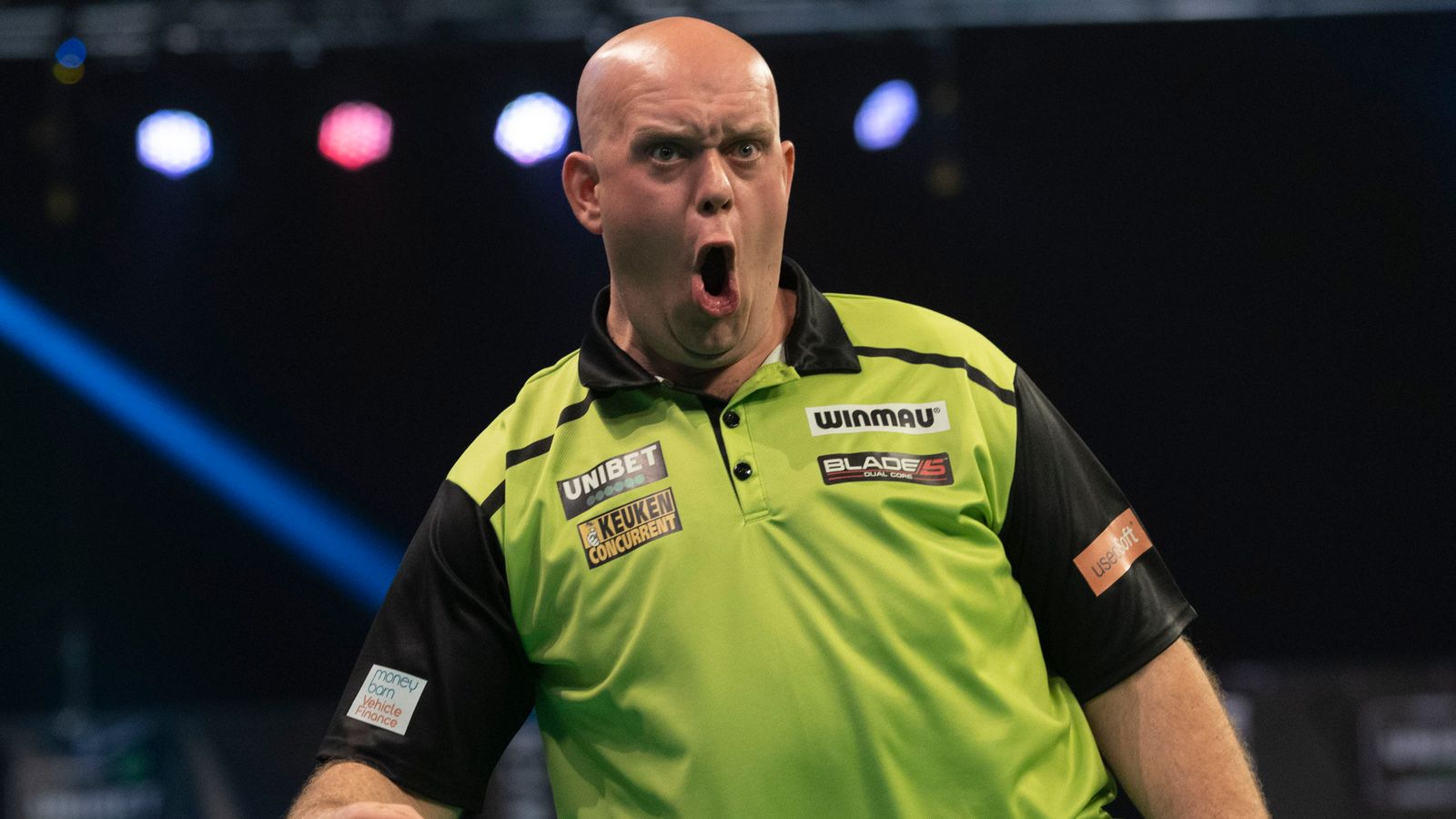 Premier League Darts 2021: Michael van Gerwen too strong for Dimitri Van den Bergh as Premier ...