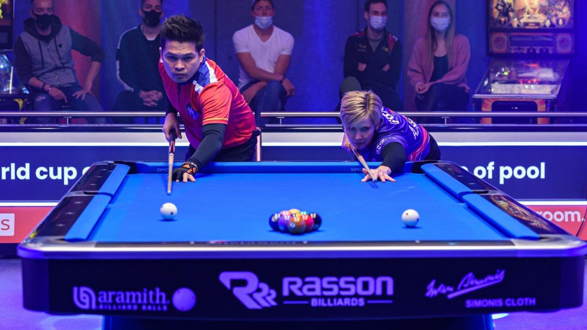 World Cup of Pool: Great Britain's Allison Fisher and Kelly Fisher ...