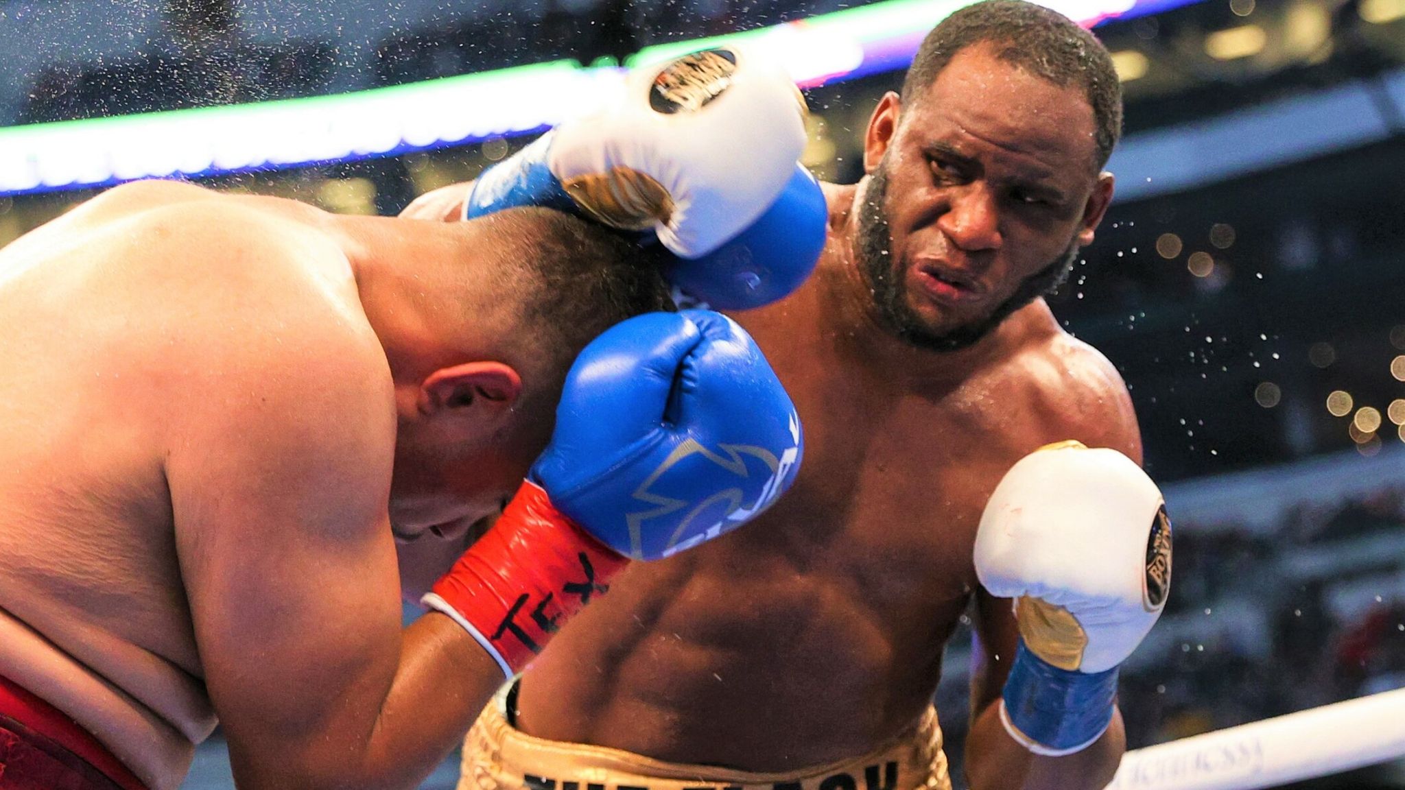 Frank Sanchez receives bizarre victory after fiery confrontation with ...