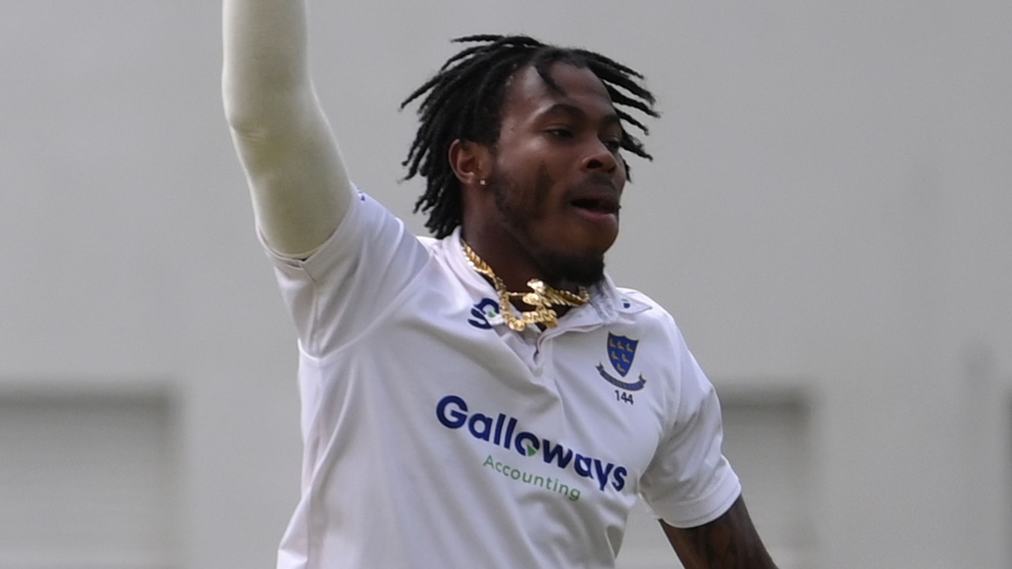 England's Jofra Archer takes two wickets as he returns to action for ...