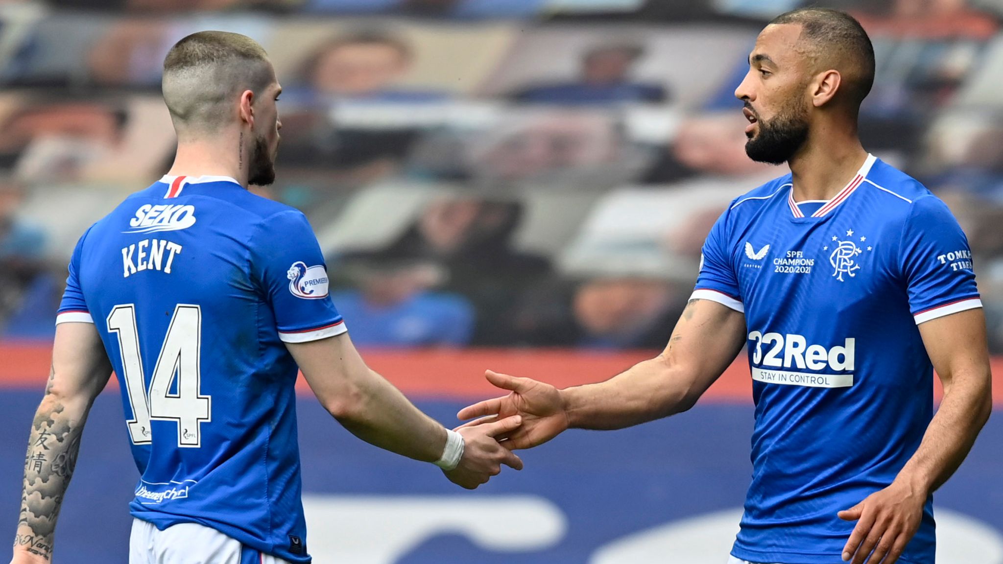 Rangers 3-0 Livingston: Ianis Hagi, Scott Wright and Kemar Roofe on ...