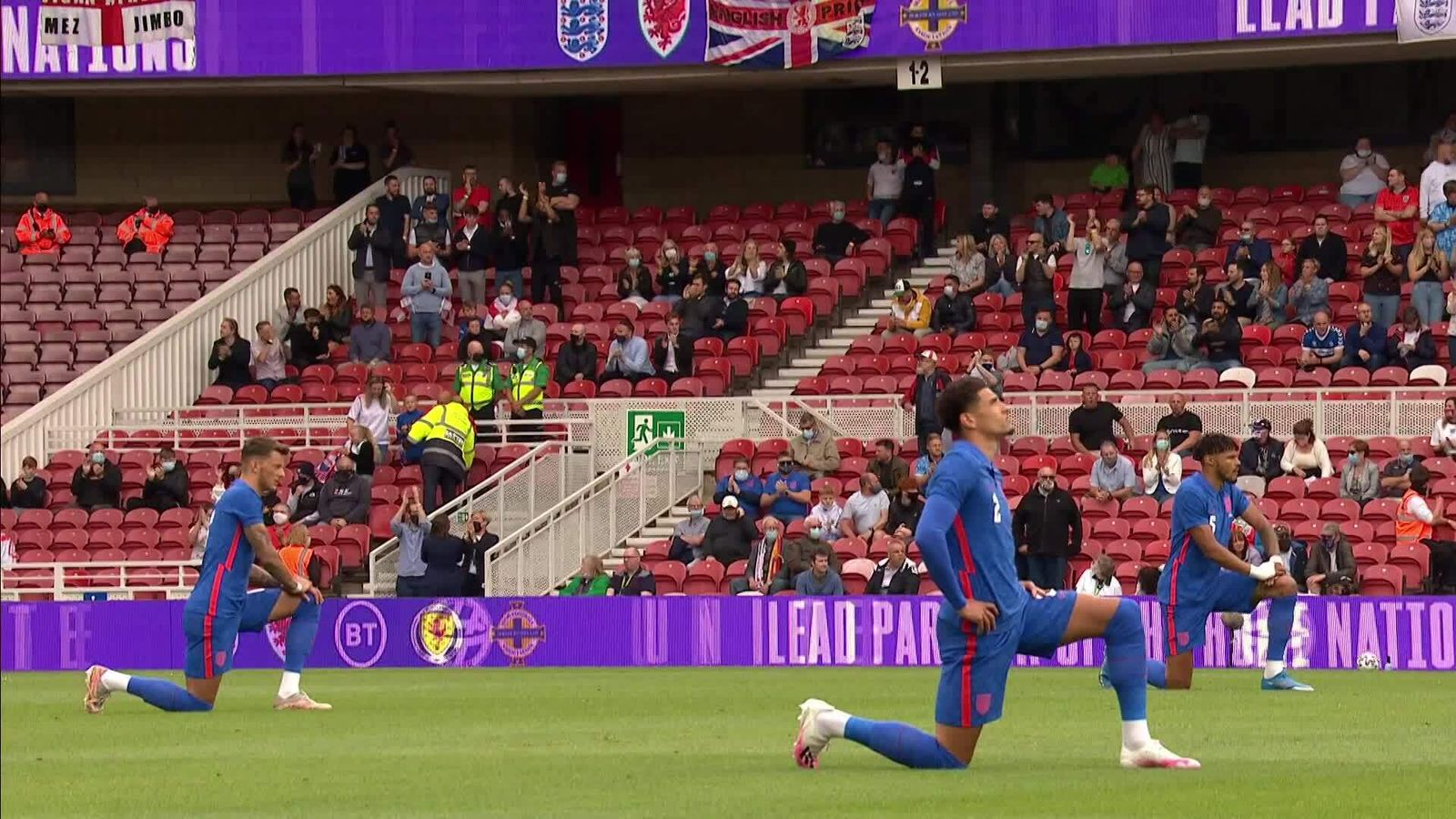 England players being booed for taking a knee considered 'a racist act ...