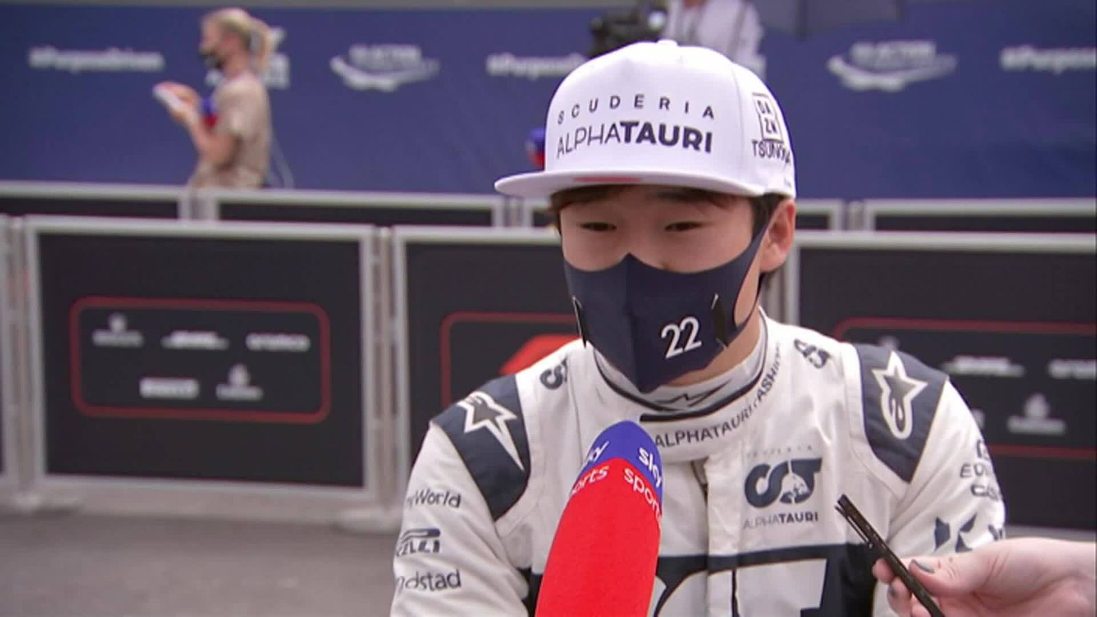 Tsunoda reflects on dramatic crash | F1 News | Sky Sports