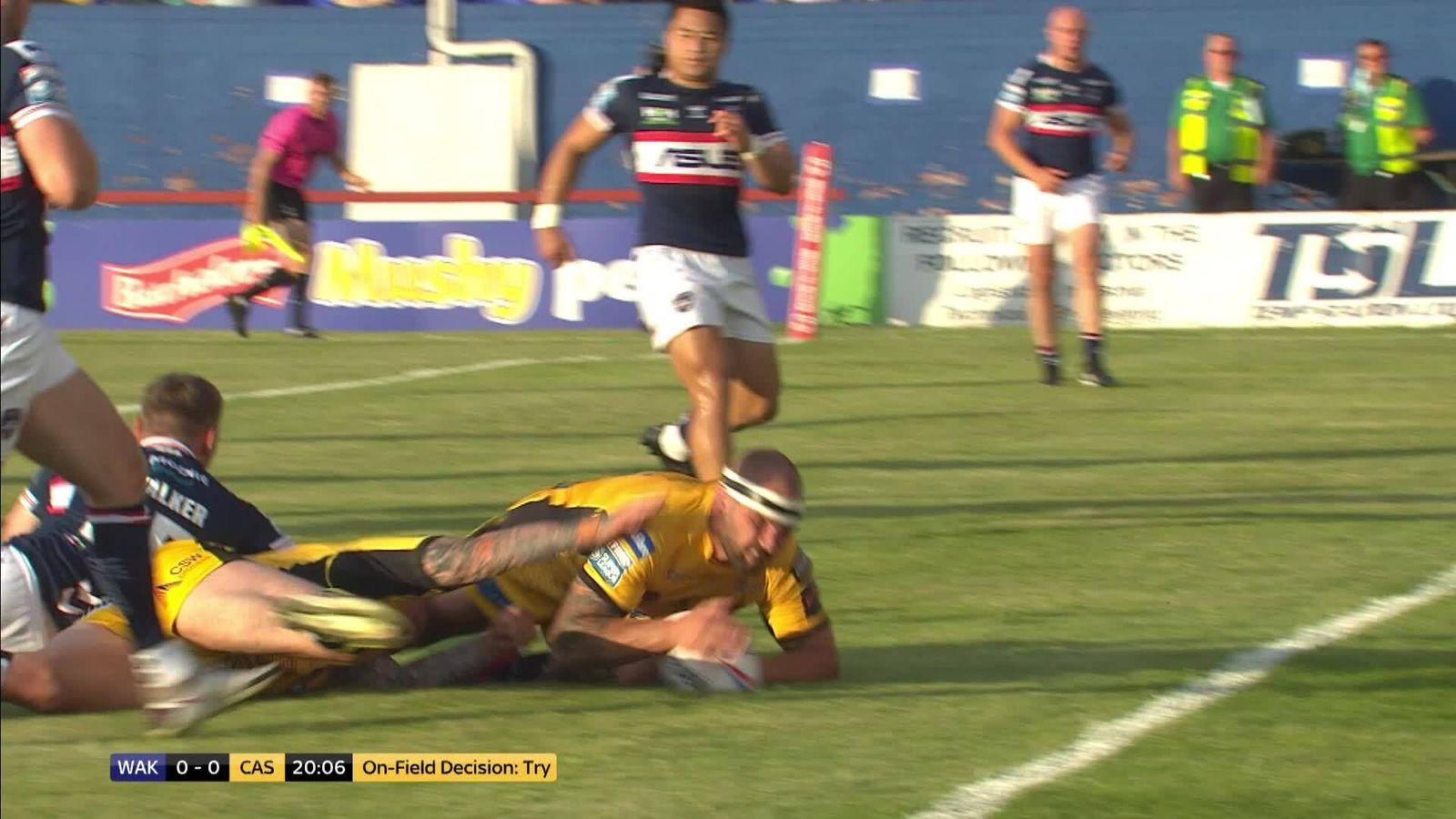 Griffin opens scoring for Castleford | Rugby League News | Sky Sports