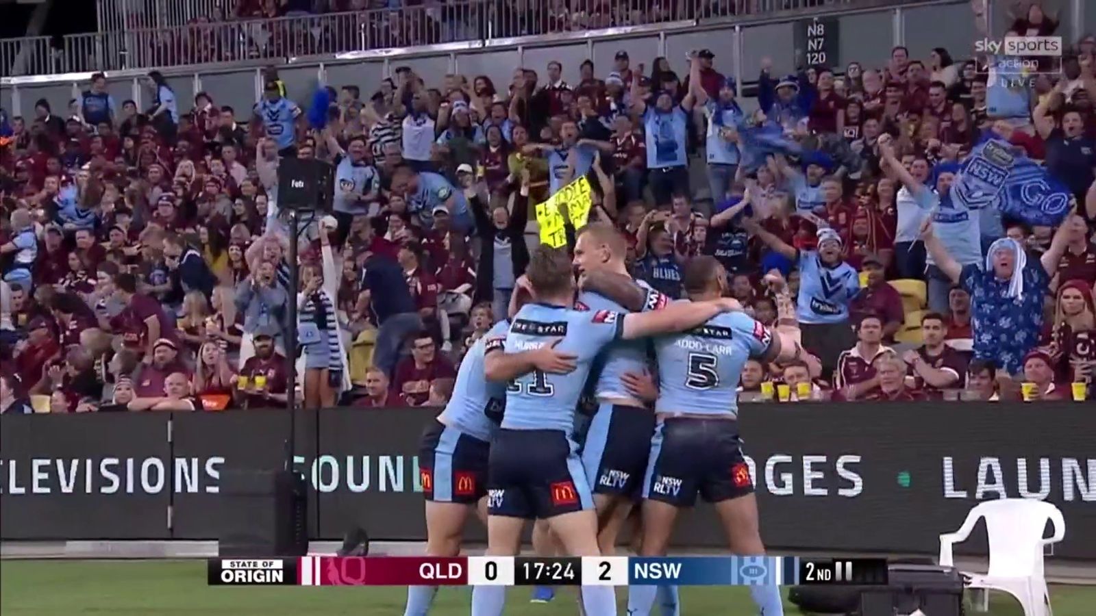 Trbojevic scores first State of Origin try of 2021! | Rugby League News ...