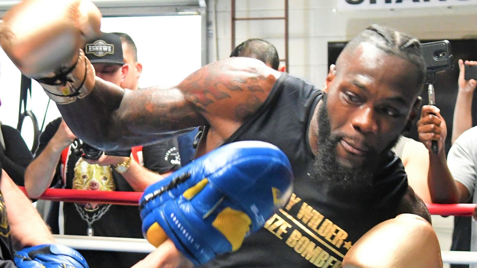 Deontay Wilder says Tyson Fury will be run over like a train as ...