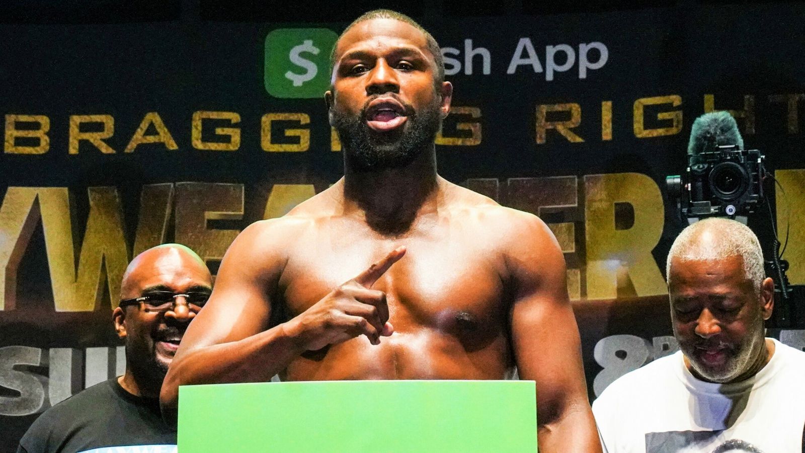 Floyd Mayweather, aged 44, teases a comeback fight against YouTuber ...