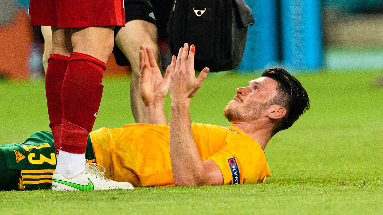 Kieffer Moore: I'm adapting game at Euro 2020 to avoid yellow cards for ...