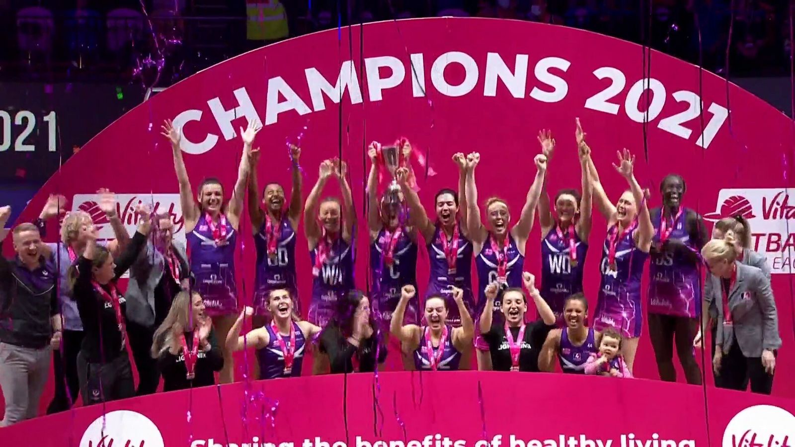 Vitality Netball Superleague: Loughborough Lightning win title for ...