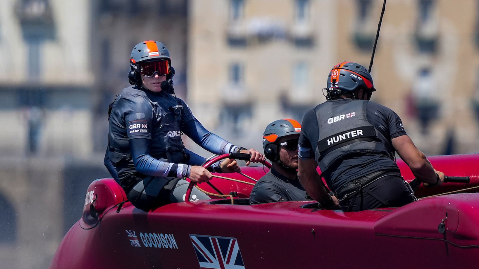 SailGP: Paul Goodison excited for first event at helm of British team ...