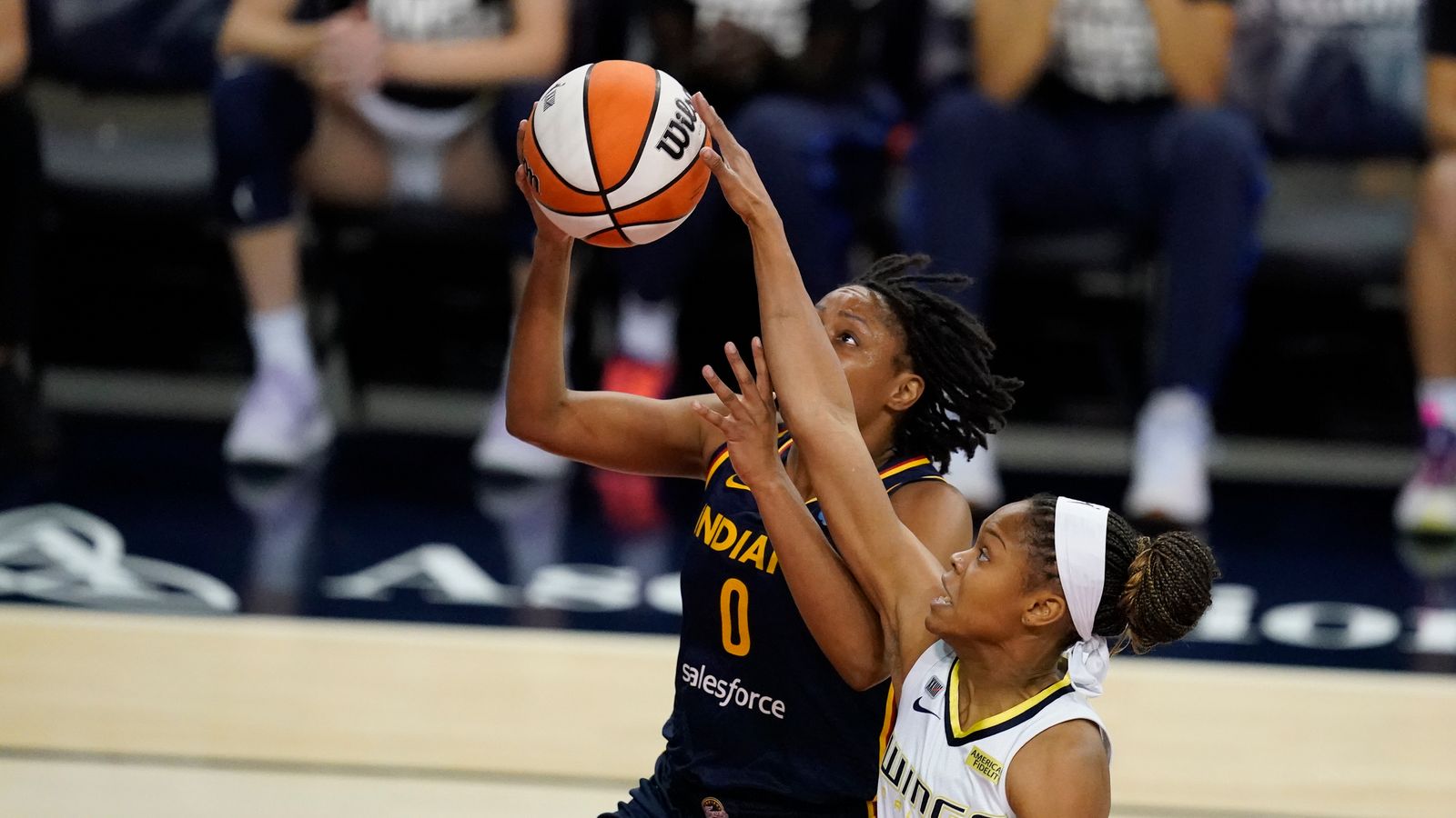 WNBA round-up: Chicago Sky down New York Liberty for franchise record ...