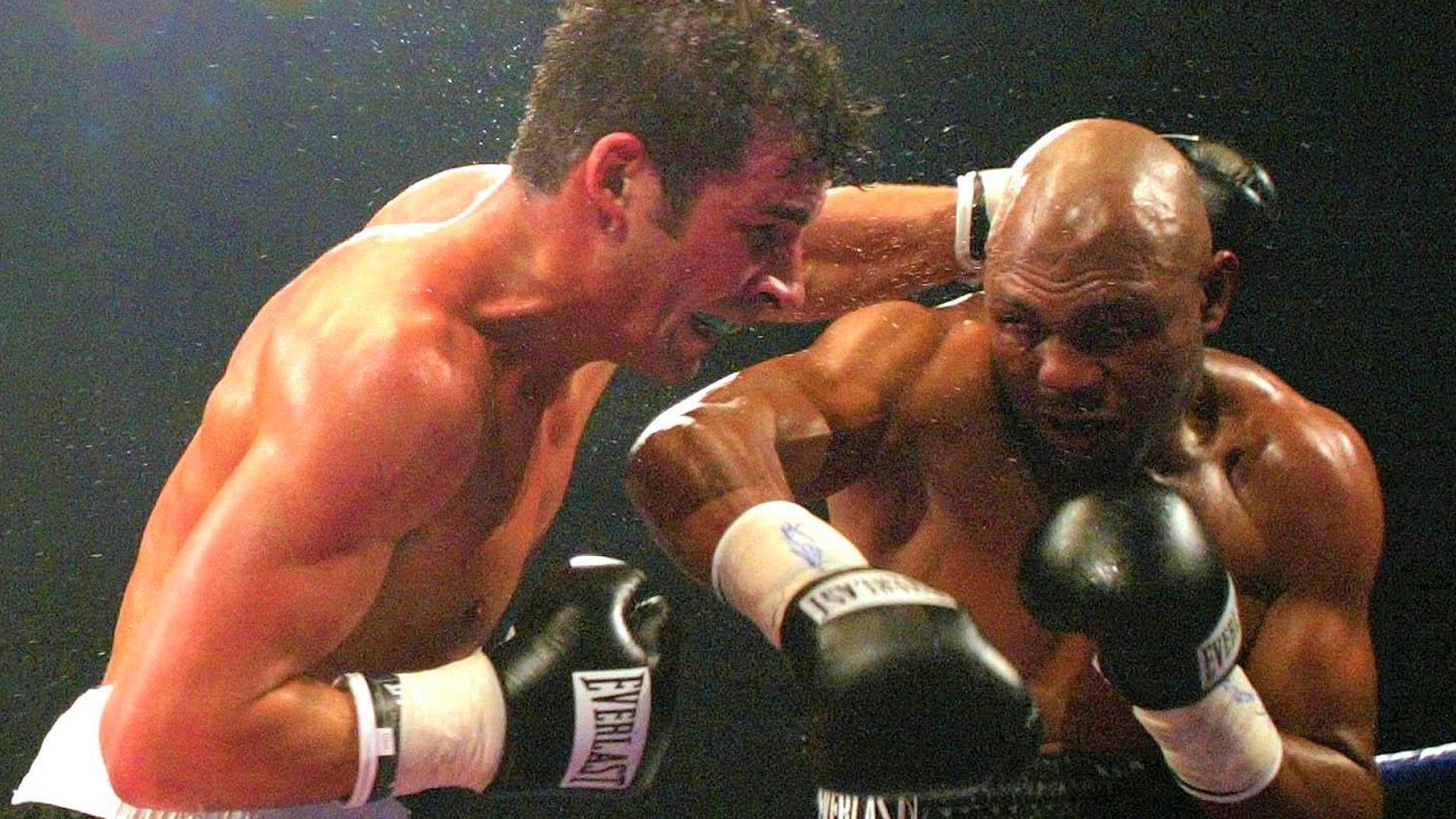 Joe Calzaghe reflects on climbing off canvas for first time to complete ...