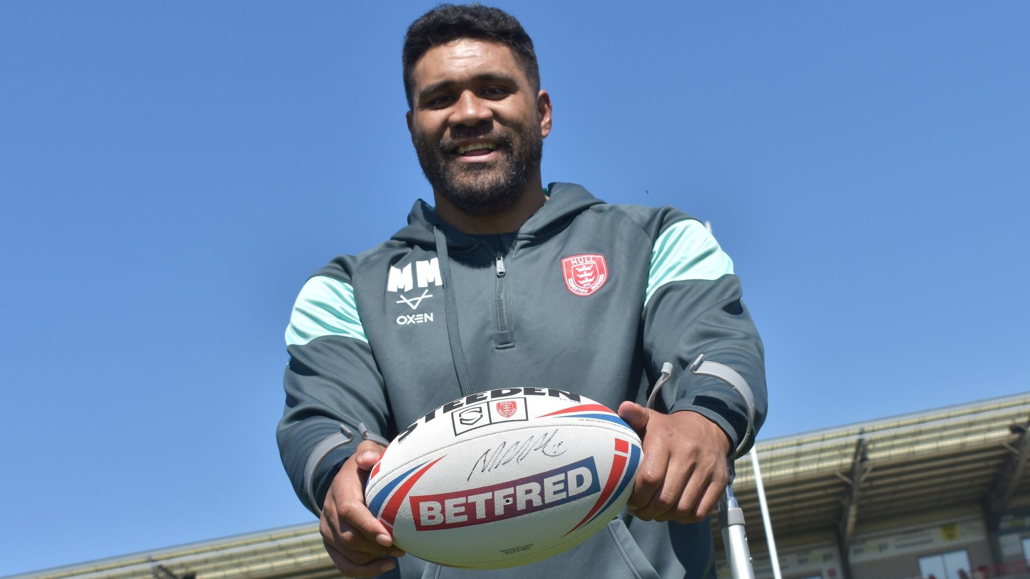 Mose Masoe to carry rugby ball signed by all NRL and Super League ...