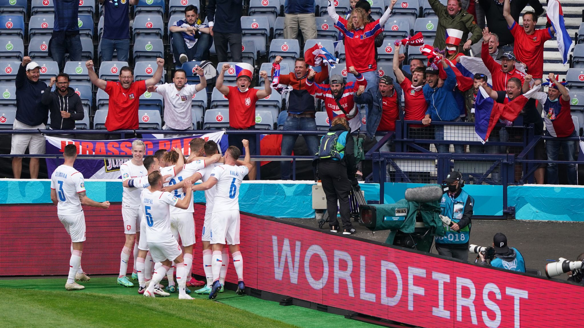 Scotland 0-2 Czech Republic: Patrik Schick double sees off Scots at ...